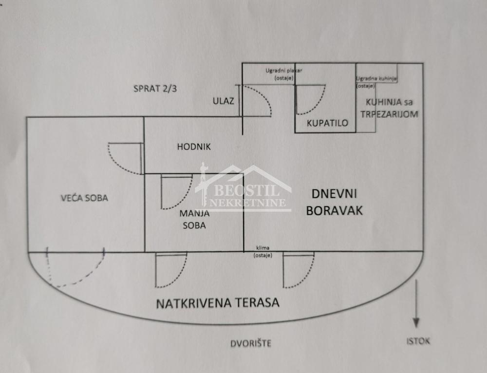 Zvezdara - Mirijevo - 56m2+10m2 ID#24730
151.000 €