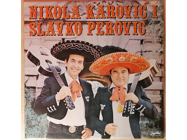 LP etno: NIKOLA KAROVIĆ i SLAVKO PEROVIĆ (1980) MINT