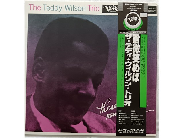 Teddy Wilson Trio-These tunes remind me of you (Japan P