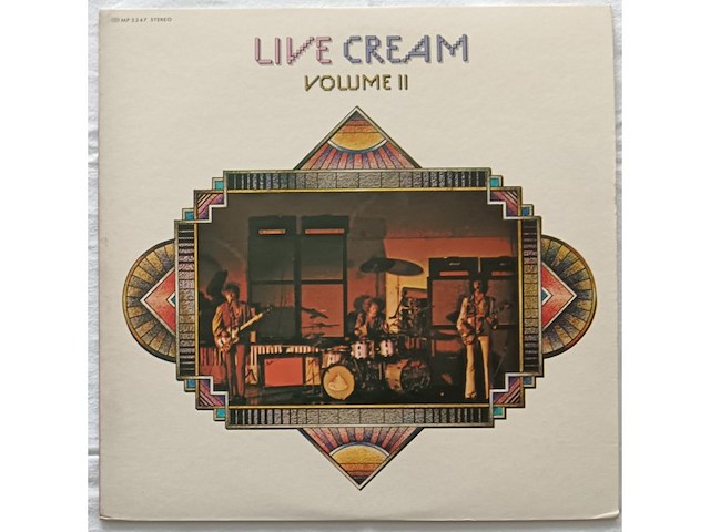 CREAM  -  LIVE  CREAM  VOLUME  II ( Japan Press )