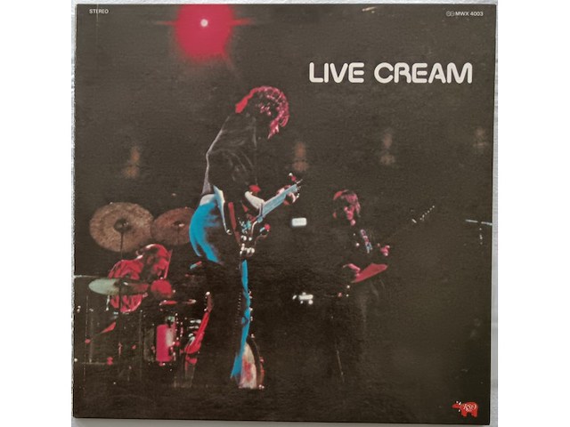 CREAM  -  LIVE  CREAM  ( Japan Press !!! )