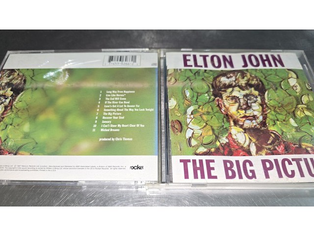 Elton John ‎- The big picture , ORIGINAL