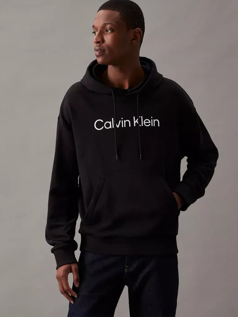 Calvin Klein Muški duks K10K111345, Crni