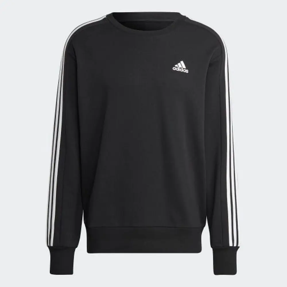 Adidas Muški duks essentials ft 3s s, Crni
