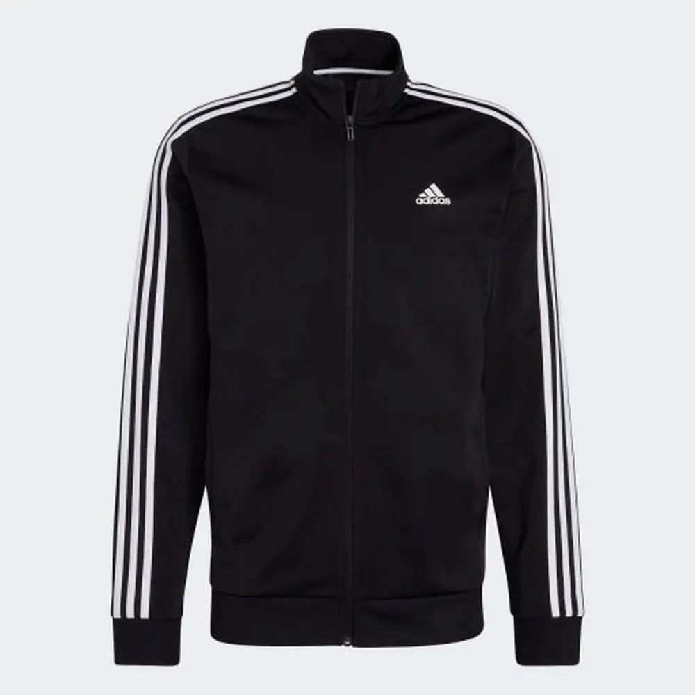 Adidas Muški duks essentials warm-up 3s, Crni