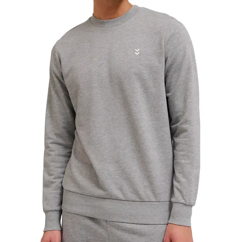 Hummel Muški duks Hmlpulse Sweat Crewneck, Sivi