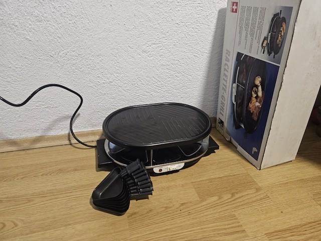 Elektricni svajcarski rostilj Raclette grill 8 1500W