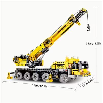 Kockice za sastavljanje - Kamion dizalica
