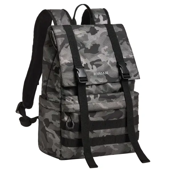 Torba za Laptop 15.6 Rivacase Sherwood Roltop 7621/siva camo