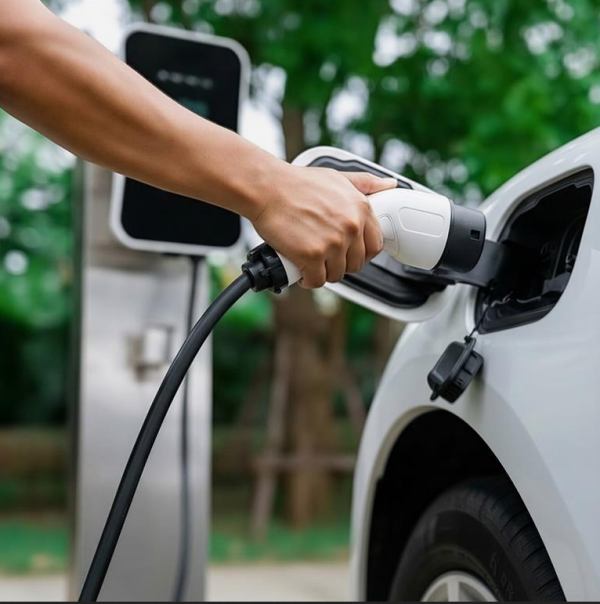 EV-T2MF-11KW-8M Gembird Kabl za punjenje Tip 2, 16A trofazni (11 kW), 8 m