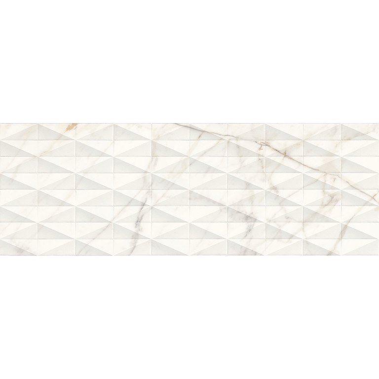 Allmarble Wall 40X120 Allmarble Golden White Struttura 3D Pavé Satin M6TK