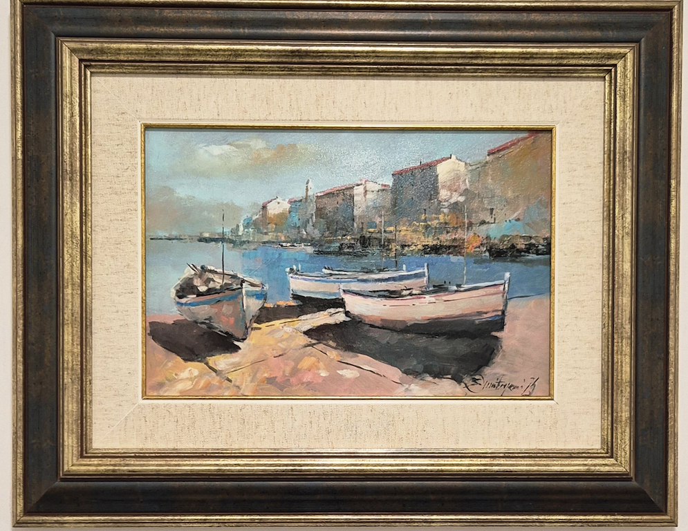 BRANKO DIMITRIJEVIC -ULJE NA PLATNU – 48X38CM – CAMCI