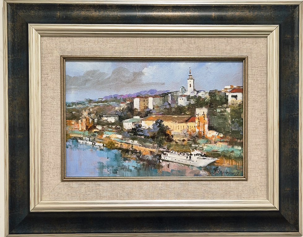 BRANKO DIMITRIJEVIC -ULJE NA PLATNU – 50X40CM – BEOGRAD 2