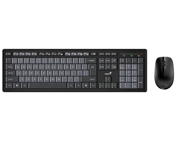 GENIUS Smart KM-8200 Wireless USB YU crna tastatura + miš
