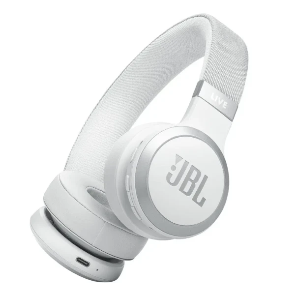 JBL Live 670 ANC bežične slušalice bele