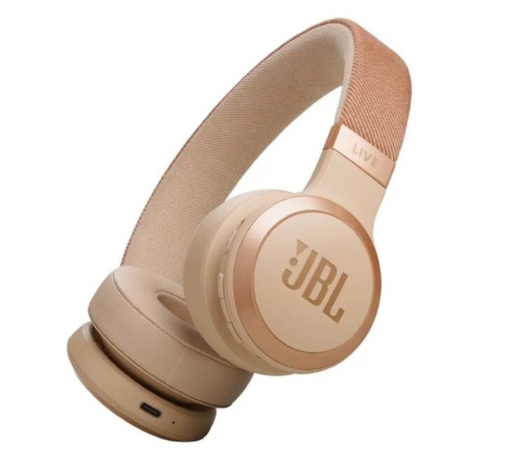 JBL BLUETOOTH SLUŠALICE LIVE 670NC - SANDSTONE