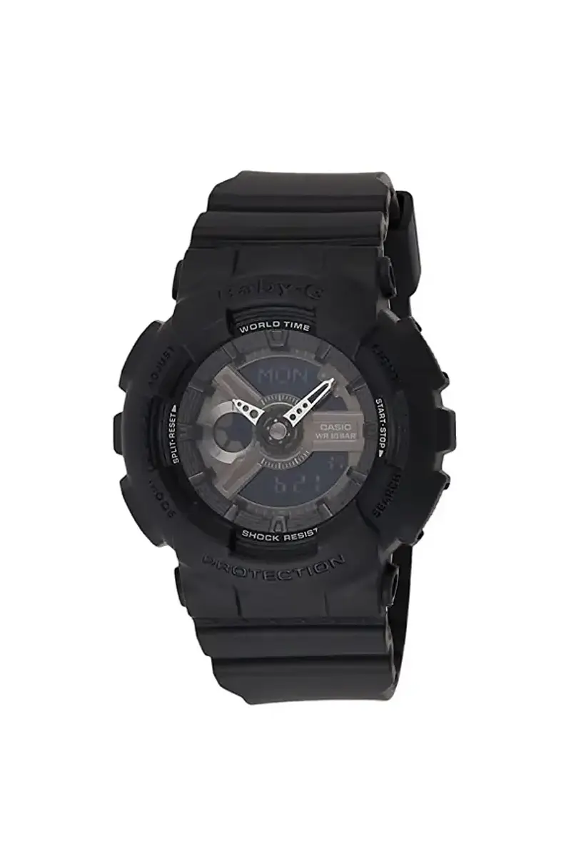 CASIO G-SHOCK Dečiji sat BA-110BC-1ADR, Crni