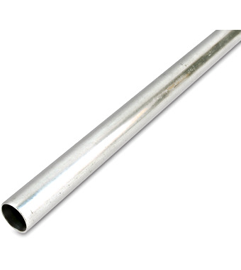 Plug-in tube, Ø 20 mm, rigid, aluminium, 3 m