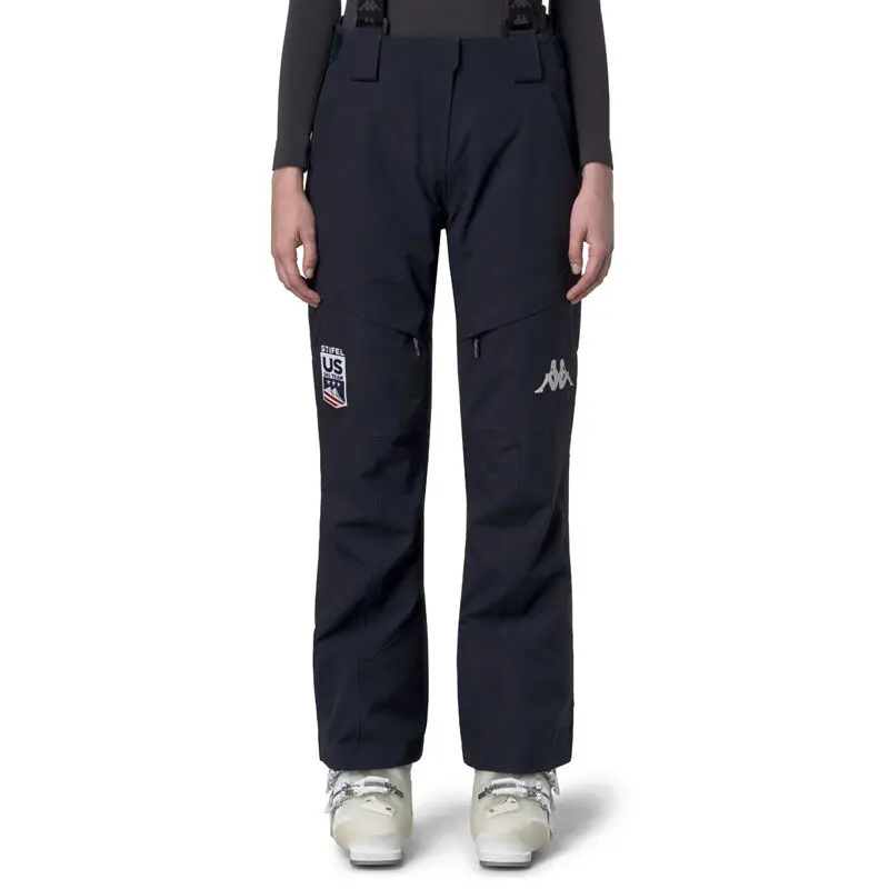 Kappa Ženske ski pantalone 6CENTO 665C US, Teget