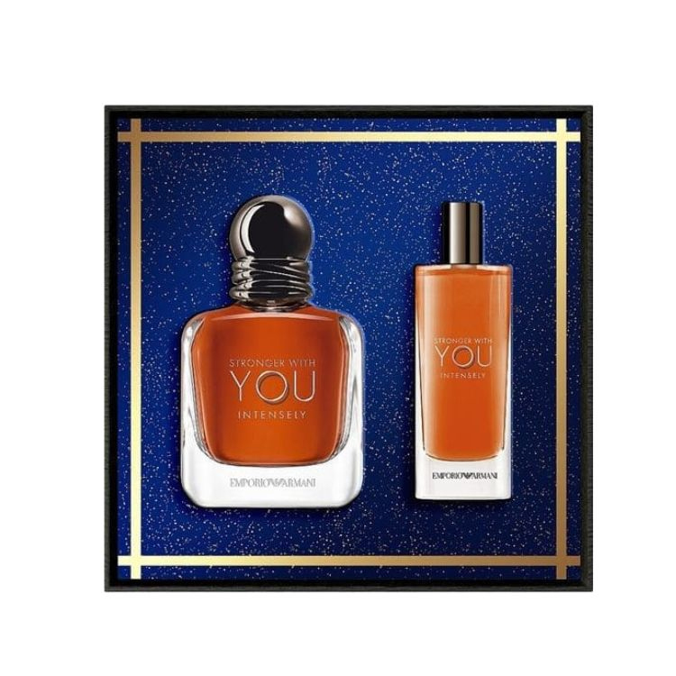Giorgio Armani Stronger With You Intensely set za muškarce