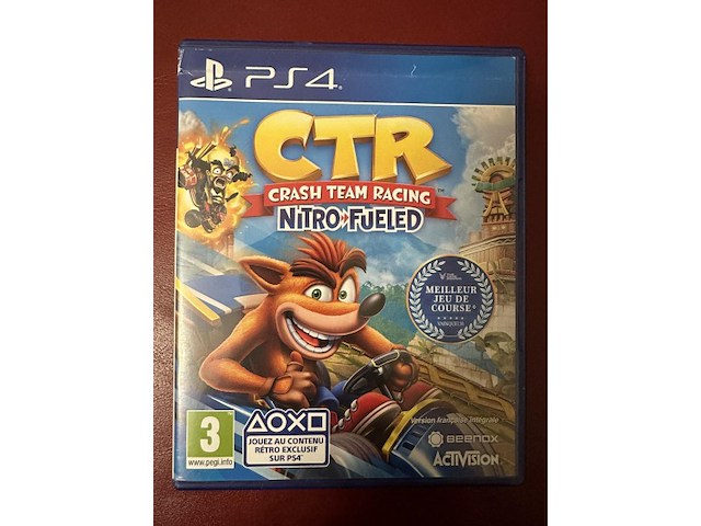 CRASH Team Racing Nitro Fueled PS4
