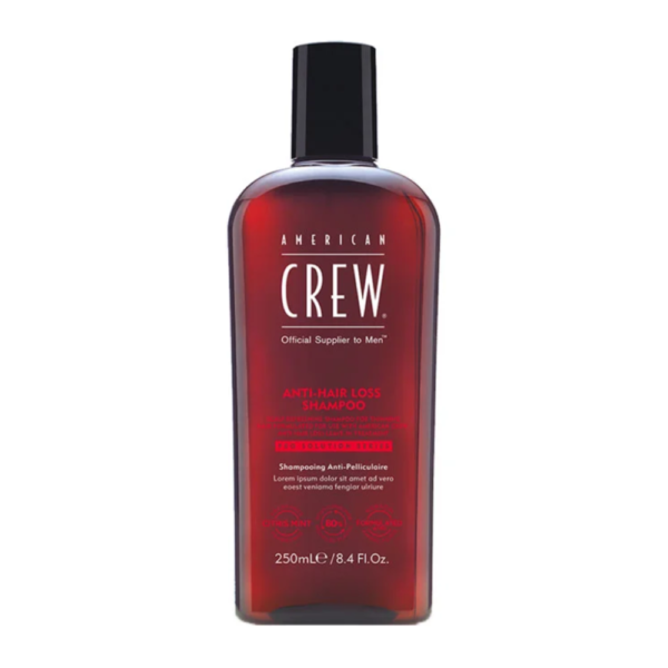 American Crew anti-hairloss shampoo 250ml