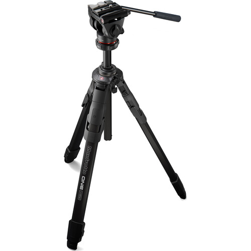 Manfrotto Tripod SET ONE Hybrid Aluminum 500X Fluid head (MKONEA-500X)
ONE tehnologija
Dizajniran za hibridne profesionalce
Manfrotto 500X Fluid Head