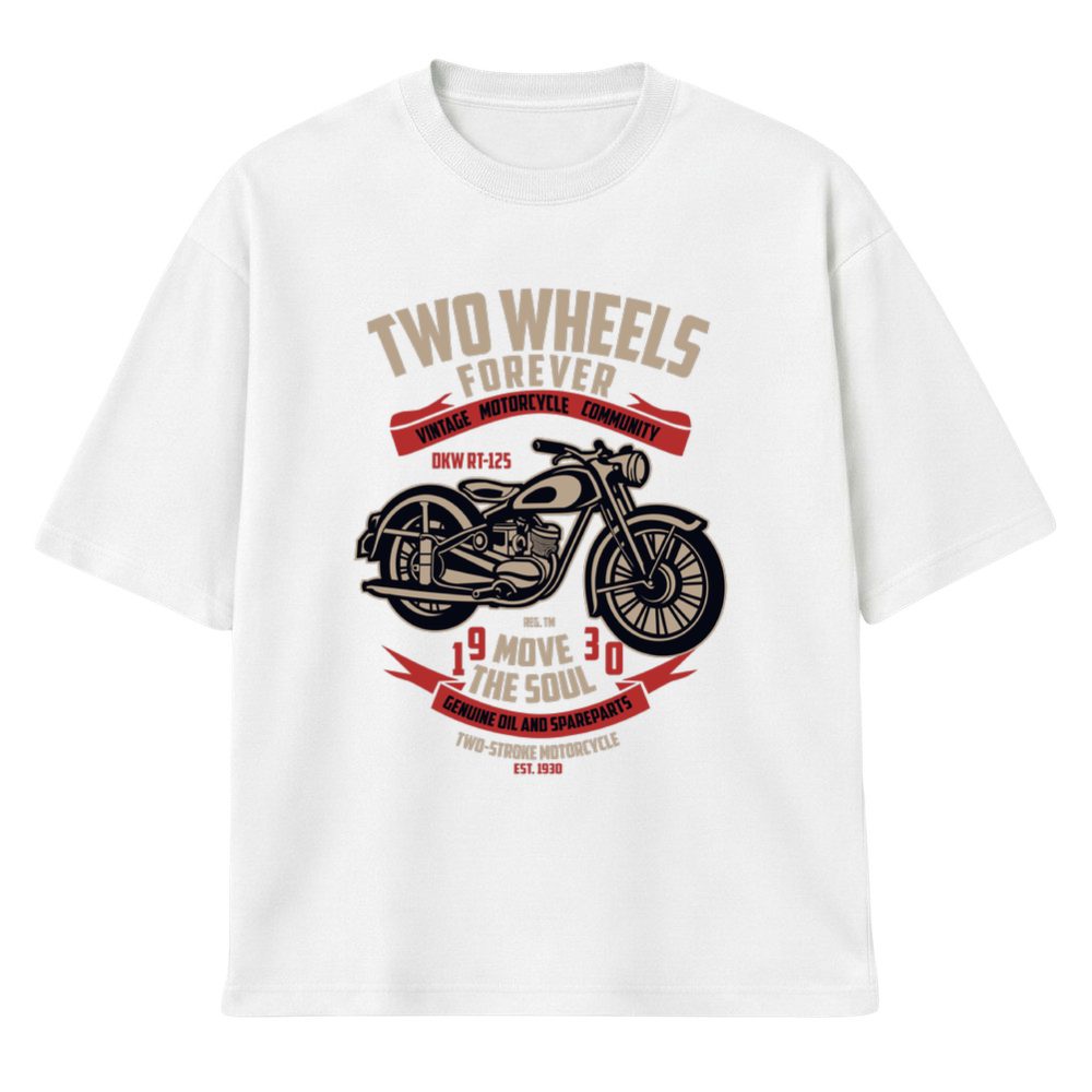 Two Wheels Bajkerska - Muska Majica