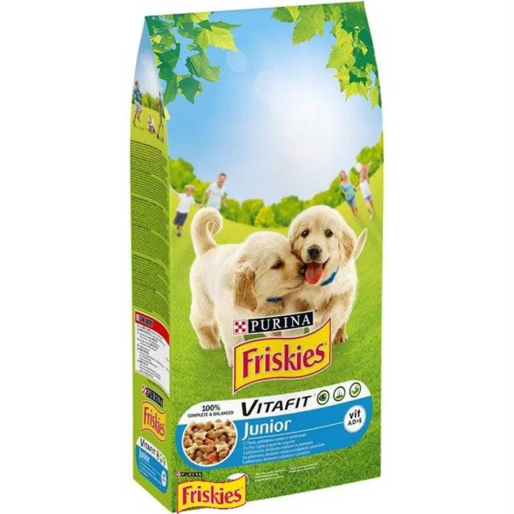 FRISKIES hrana za pse Junior - Piletina i povrće 2.4kg