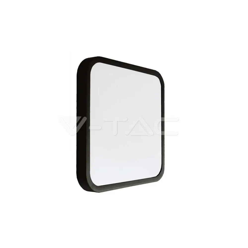 76431 LED PLAFONJERA CRNA 18W