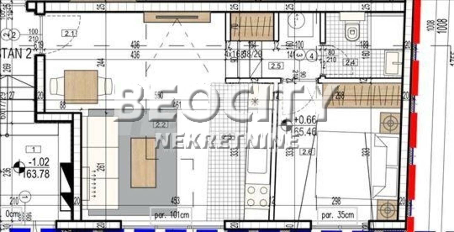 Dvosoban stan, Beograd - Zvezdara | Prodaja · 41m² · 125.000€