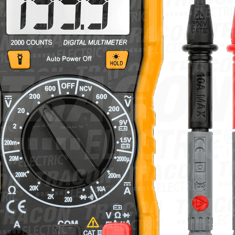 Digitalni multimetar DCV ACV DCA OHM dioda PAN MINIMETER