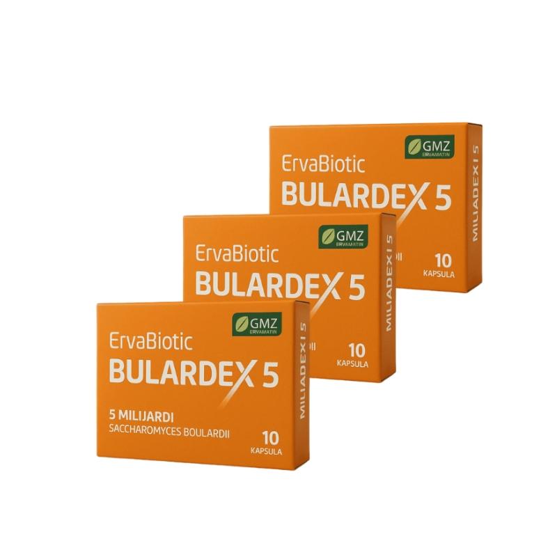Bulardex 5 Ervabiotic 250 mg 10 kapsula - 3 KOMADA