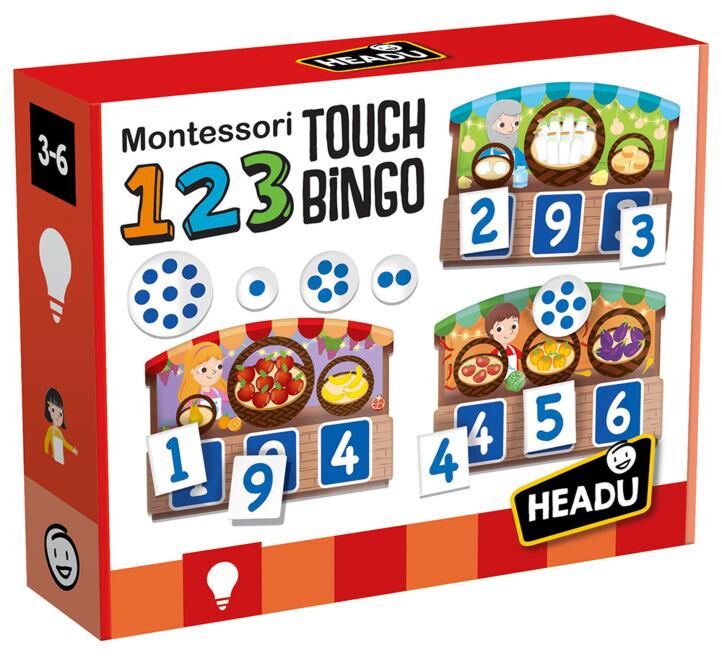 HEADU IGRAČKA HEADU - MONTESORI TAKTILNI BINGO