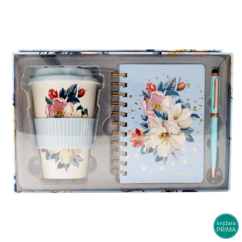 Poklon set Floral Blue