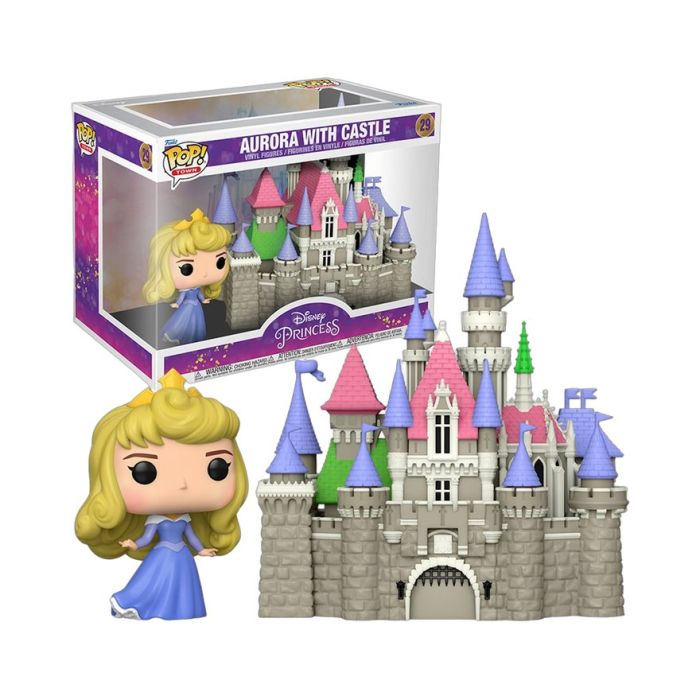 Figura Funko POP! Town: Ultimate Princess - Princess Aurora w/Castle