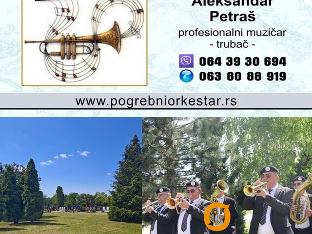 Trubači pogrebni orkestar pleh muzika za sahrane Srbija