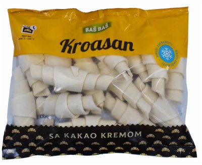 SMRZNUTI KROASANI SA KAKAO KREMOM BAŠ BAŠ 1KG