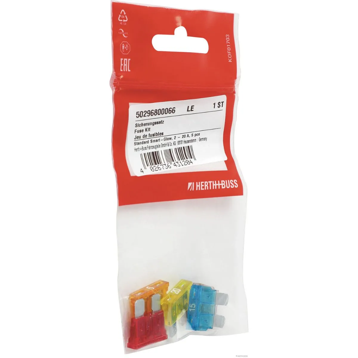 AUTO OSIG SET 50296800066 UBODNI SMART 5KOM ELPARTS