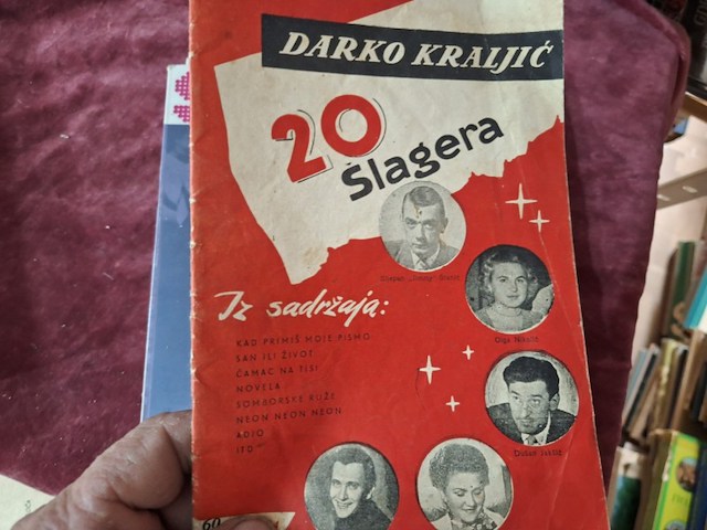 Darko Kraljić - 20 šlagera