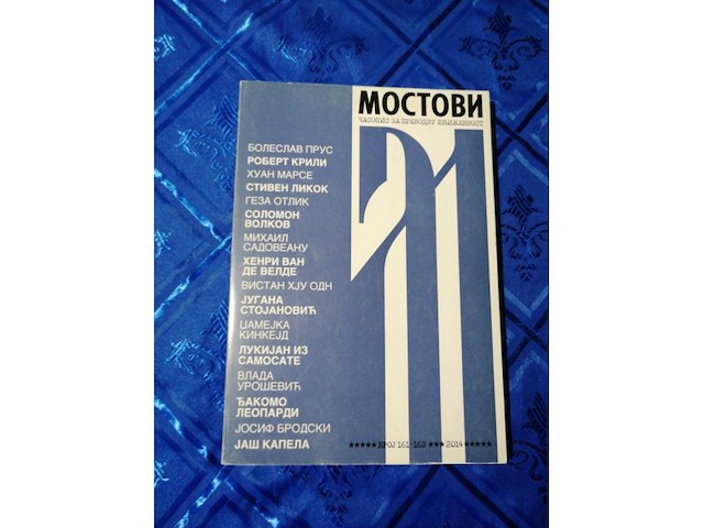 MOSTOVI broj 161 - 162, 2014