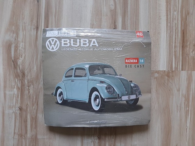 Volkswagen Buba 1:8 – Broj 46 Hachette NEKORIŠĆENO