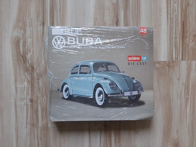 Volkswagen Buba 1:8 – Broj 48 Hachette NEKORIŠĆENO