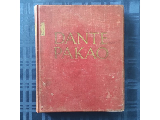Dante Aligijeri: Pakao  1937.g