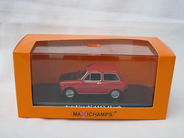 1:43 minichamps autobianchi A112 abarth