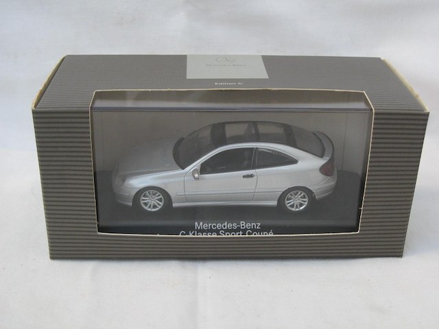 1:43 minichamps mercedes C sportcoupe