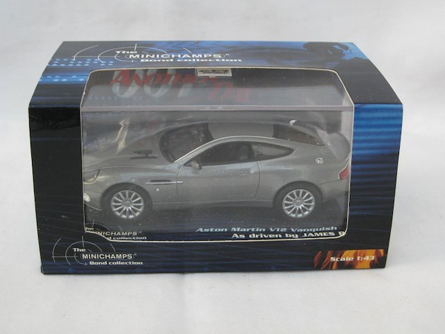 1:43 minichamps aston martin V12 vanquish