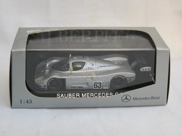 1:43 max models mercedes C9