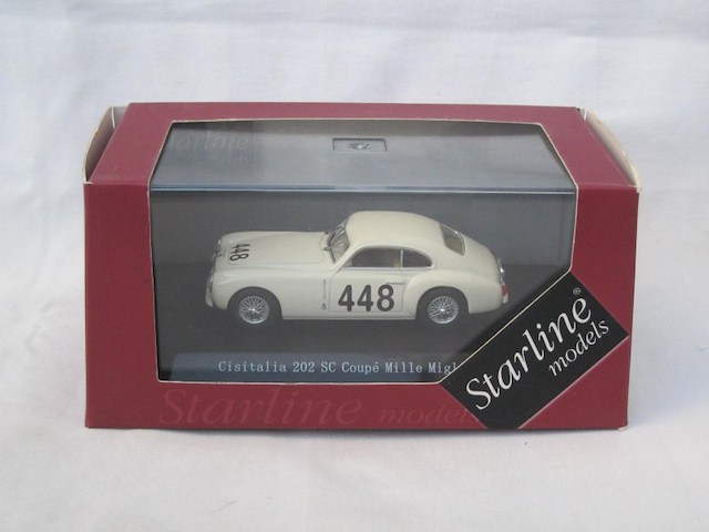 1:43 starline cisitalia 202 SC coupe MM