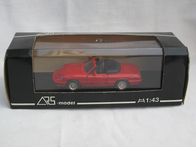 1:43 ars model alfa romeo spider